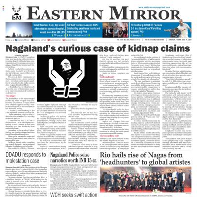 Eastern Mirror June 20, 2025 - Page 1 - Eastern Mirror Epaper