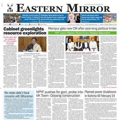 Eastern Mirror February 5, 2026 - Page 1 - Eastern Mirror Epaper