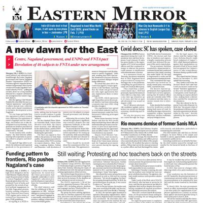 Eastern Mirror February 6, 2026 - Page 1 - Eastern Mirror Epaper