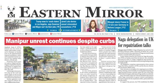 Eastern Mirror June 9, 2025 - Page 3 - Eastern Mirror Epaper